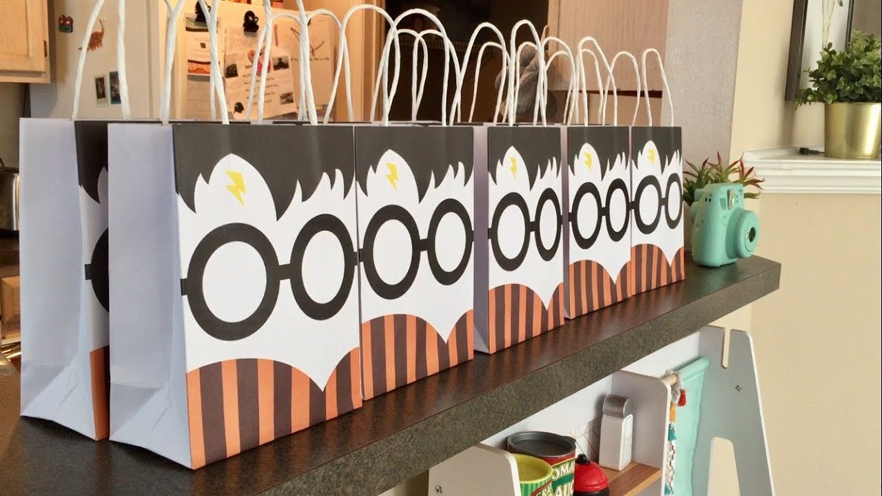 HARRY POTTER Birthday Party IDEAS And Goody Bags!
